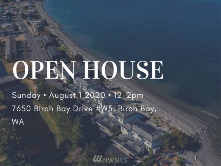Open House for New Listing in Birch Bay Tomorrow! – Peace Arch Real Estate